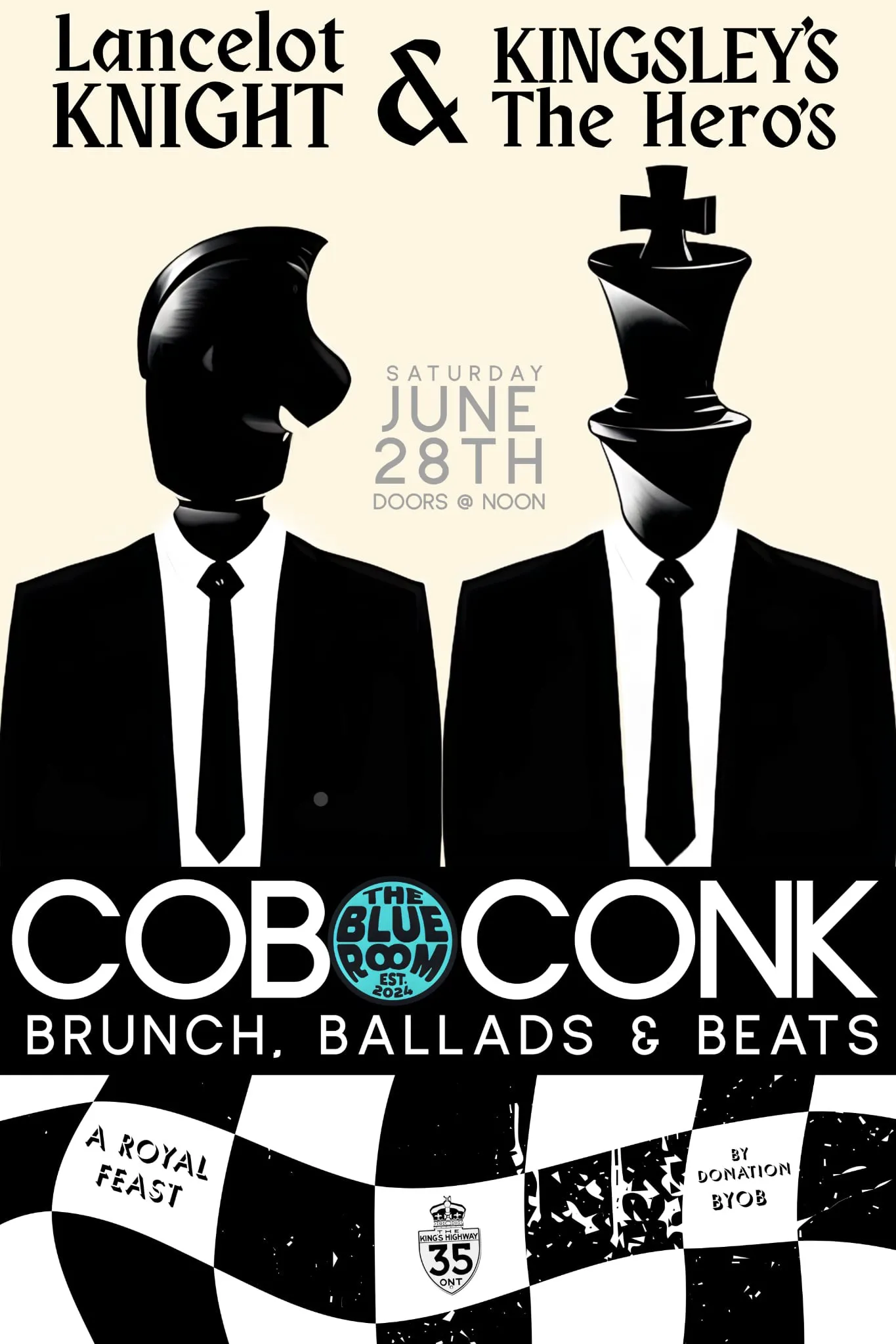 Lancelot Knight & Kingley’s The Hero’s at The Blue Room, Coboconk ...